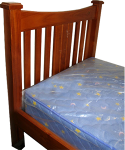 MIRANDA SOLID TIMBER BED